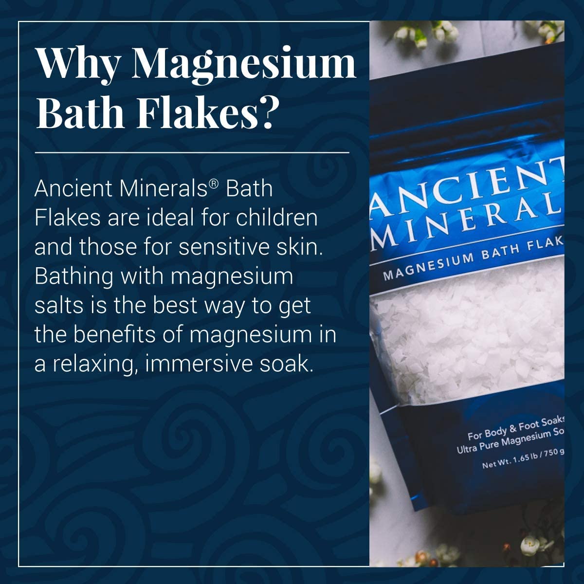 Ancient Minerals® Magnesium Bath Flakes 4 lb – MVP SELECTIONS